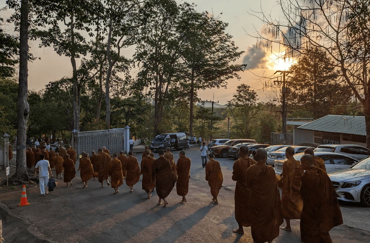 Ever wondered what monastics do? Here is my experience - Handful of Leaves